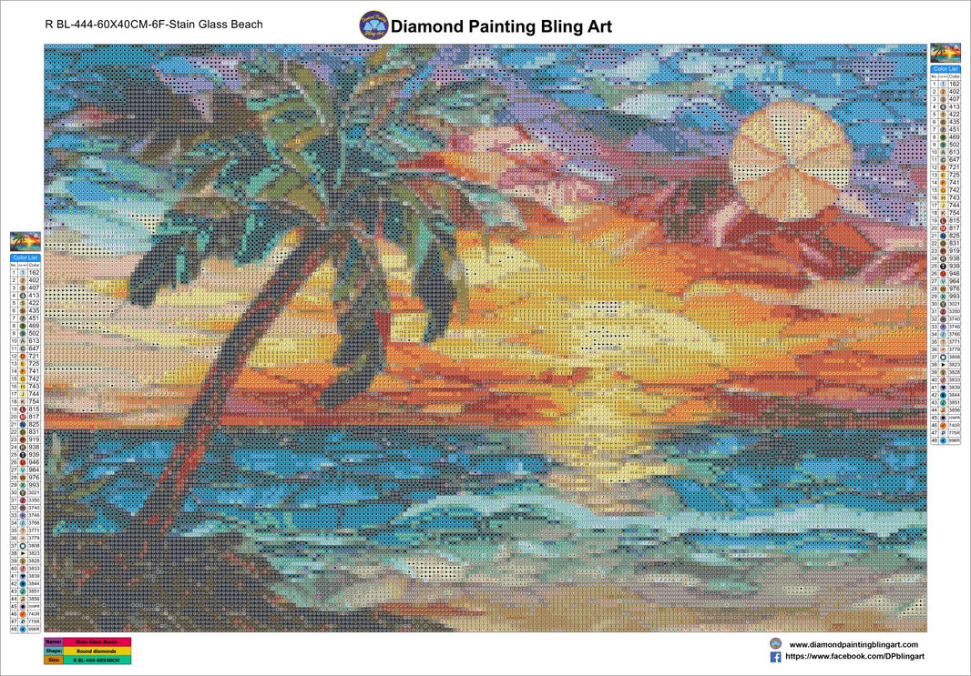 Stain Glass Series – Diamond Painting Bling Art